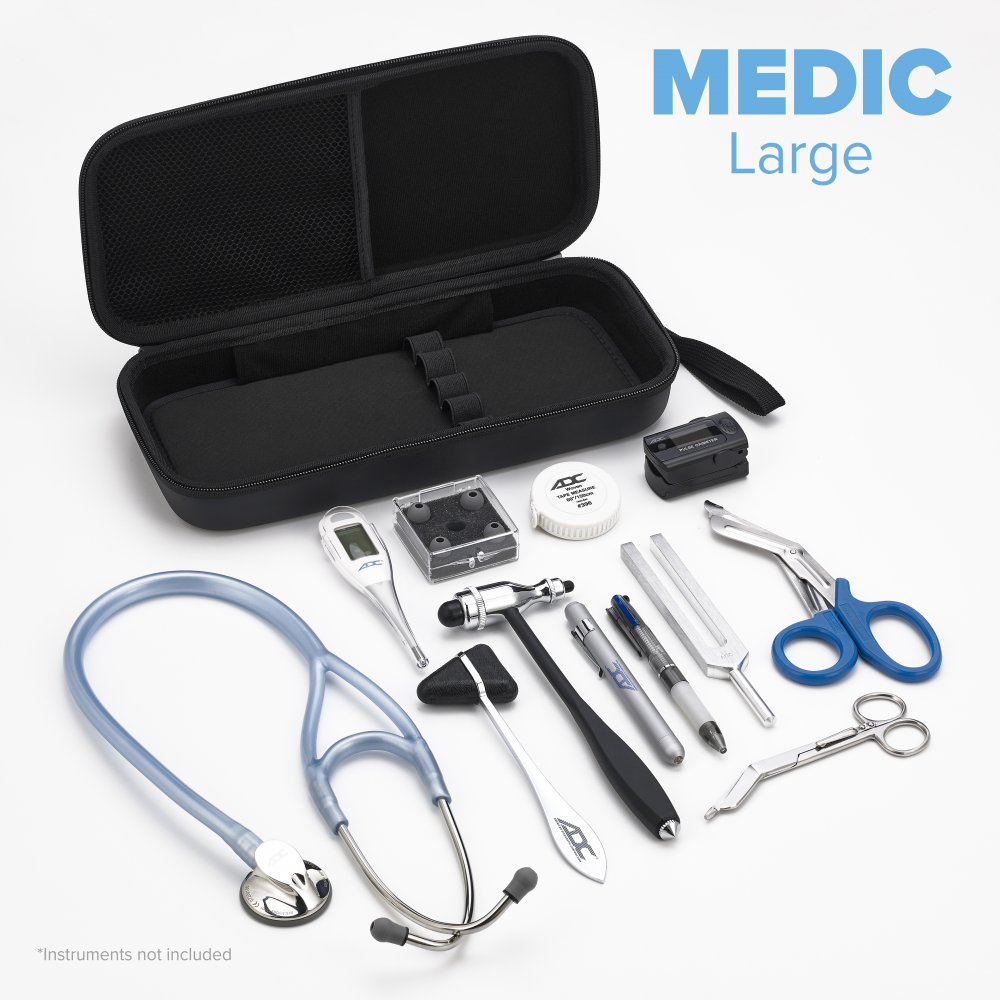 ADC Stethoscope Carrying Case Large ADC Medic Case Medical Every-Day I ...